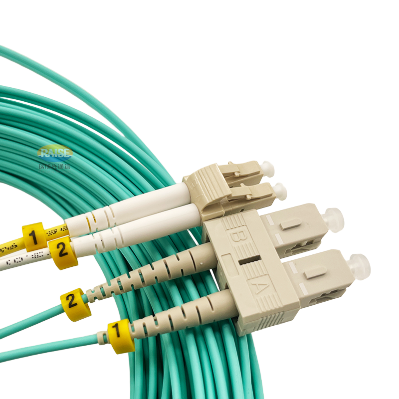 Wholesale SC UPC to LC UPC OM3/OM4 Multimode LSZH Fiber Patch Cable ...
